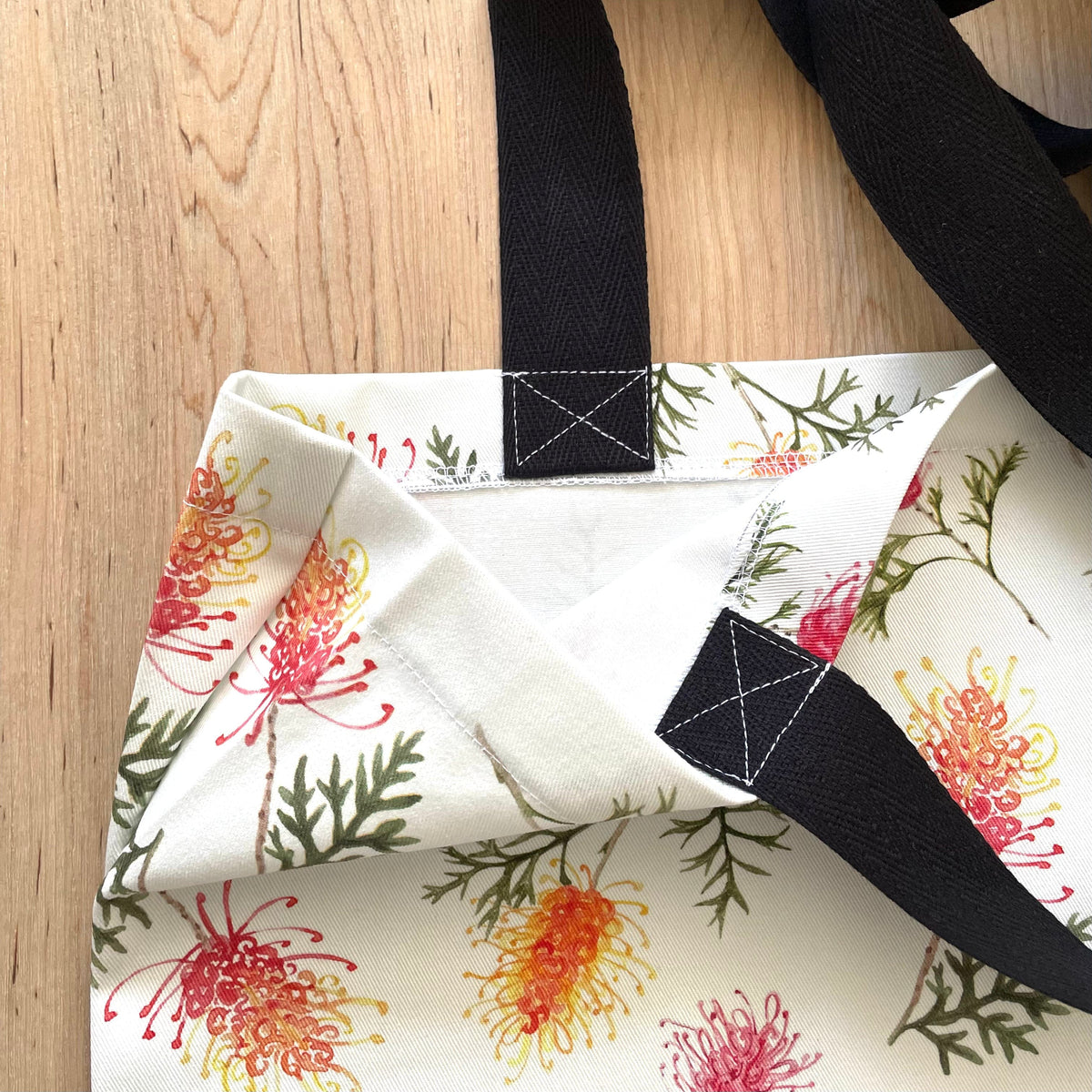 Magpies Tote Bag | Australian Made Gifts | By Silken Twine